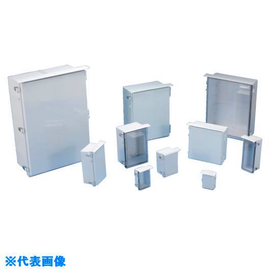 オレンジブック トラスコ中山　TRUSCOタカチ プラボックス 〔品番:BCAR304015G〕[ 注番:8335418]特長●保護等級IP65の防水・防塵ルーフ（屋根）付の屋外向けプラボックスです。●ルーフはボックス上側からの水分吸収を防...