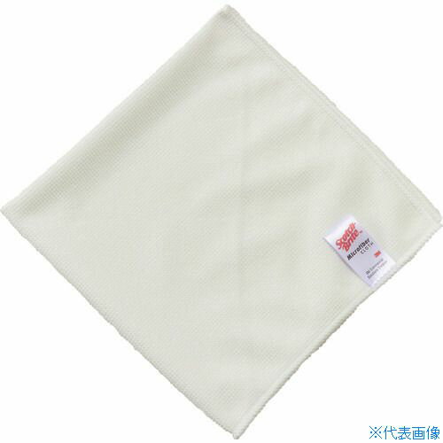 オレンジブック トラスコ中山　TRUSCO3M スコッチ・ブライト 高耐久ふきん2012 白 36×36cm 〔品番:FUKIN2012WHI〕[ 注番:8338509]特長●細かく鋭い繊維の角が、細かい汚れもすっきりとかき取ります。●繊維...