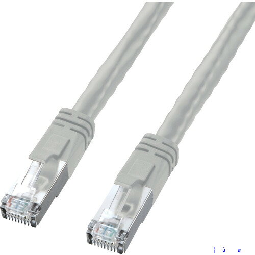 オレンジブック トラスコ中山　TRUSCOSANWA CAT6 LANケーブル PoE対応タイプ ライトグレー 10m 〔品番:KBT6POE10〕[ 注番:8353071]特長●柔らかく取り回しの行いやすい「より線」仕様のLANケーブルで...