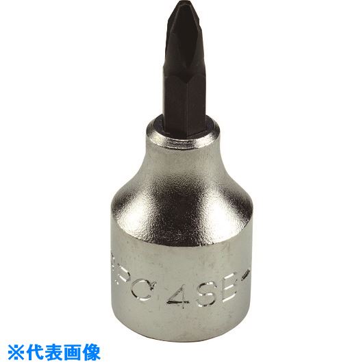 オレンジブック トラスコ中山　TRUSCOFPC ビットソケット 差込角12.7mm (+)#2 〔品番:4SB2〕[ 注番:8353454]特長●合金鋼の六角ビットを圧入したヘキサゴンソケットです。仕様●差込角(mm)：12.7●対辺寸法...