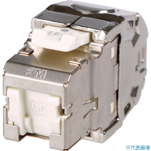オレンジブック トラスコ中山　TRUSCOコーニング Cat6A RJ45モジュラージャック 〔品番:VOLOCK6ASN8〕[ 注番:8354829]特長●専用工具が不要のツールレスタイプです。●シールドタイプのカテゴリー6A対応RJ45...