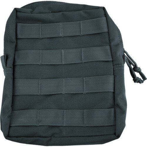 オレンジブック トラスコ中山　TRUSCOREDROCK ラージ MOLLE ユーティリティーポーチ ブラック 〔品番:82004BLK〕[ 注番:8354974]特長●REDROCK社バックパック用アクセサリーです。●MOLLEシステム搭...