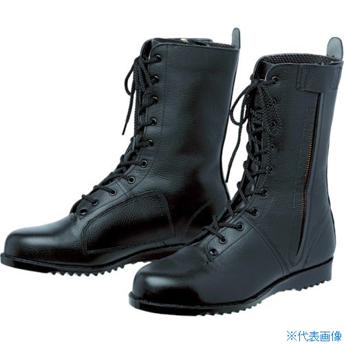 オレンジブック トラスコ中山　TRUSCOミドリ安全 高所作業用作業靴 VS5311NオールハトメF 27cm 〔品番:VS5311NF27.0〕[ 注番:8355050]特長●建設現場での作業や高所作業のために設計された靴底です。●脱ぎ履...