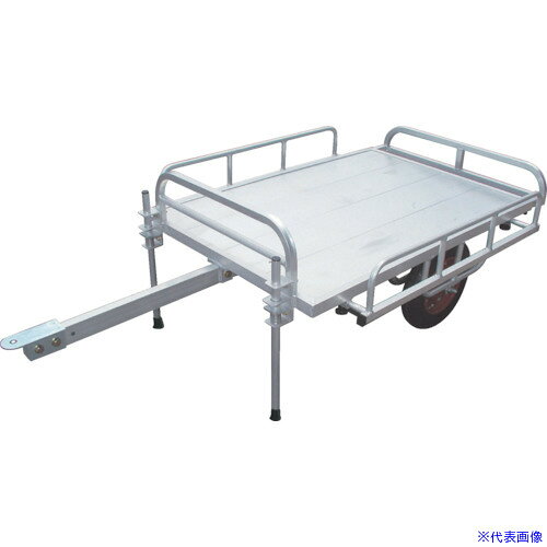 オレンジブック トラスコ中山　TRUSCOHARAX ミニトレ 〔品番:MT1208〕[ 注番:8355979]特長●乗用草刈機にトレーラーを連結すると、収穫物の運搬はもちろん肥料や剪定後の枝の運搬など1台2役です。用途●乗用草刈機に連結し...