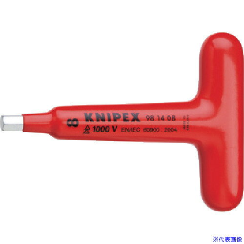オレンジブック トラスコ中山　TRUSCOKNIPEX 【売切廃番】 絶縁1001VT型六角棒レンチ 6mm 〔品番:981406〕[ 注番:8356516]特長仕様●二面幅寸法(mm)：6●全長(mm)：120●ハンドル長(mm)：90仕...