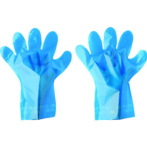 オレンジブック トラスコ中山　TRUSCODAILOVE 化学防護手袋 ダイローブT1−N(L)5双入り 〔品番:DT1NL〕[ 注番:8356599]特長●薬品透過対策用のインナー手袋です。●溶剤が経皮吸収されるリスクから手を守ります。●...