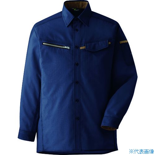 オレンジブック トラスコ中山　TRUSCOミドリ安全 ベルデクセル 交織ストレッチシャツ VES2537上 5L 〔品番:VES2537UE5L〕[ 注番:8357074]特長●ストレッチ性のある生地を使用しています。●日本乳がんピンクリボ...