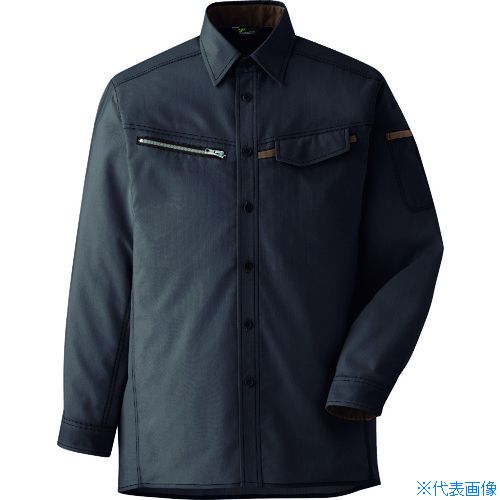オレンジブック トラスコ中山　TRUSCOミドリ安全 ベルデクセル 交織ストレッチシャツ VES2539上 5L 〔品番:VES2539UE5L〕[ 注番:8357081]特長●ストレッチ性のある生地を使用しています。●日本乳がんピンクリボ...