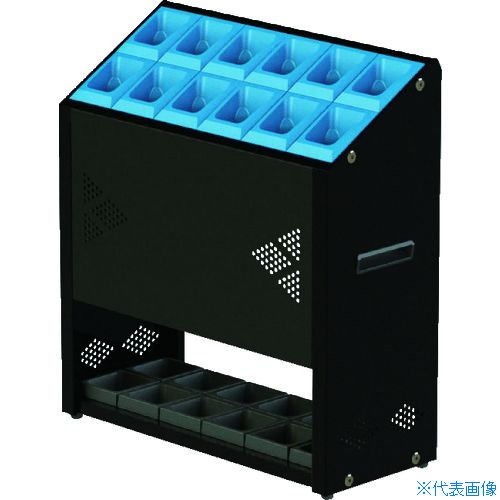 オレンジブック トラスコ中山　TRUSCOコンドル 傘立て アンブラーオクトP P−12 青 〔品番:YA96LIDBL〕[ 注番:8357470]特長●機能性と安全性に配慮したデザイン傘立てです。●スッキリした印象のフロントパネル付です。...
