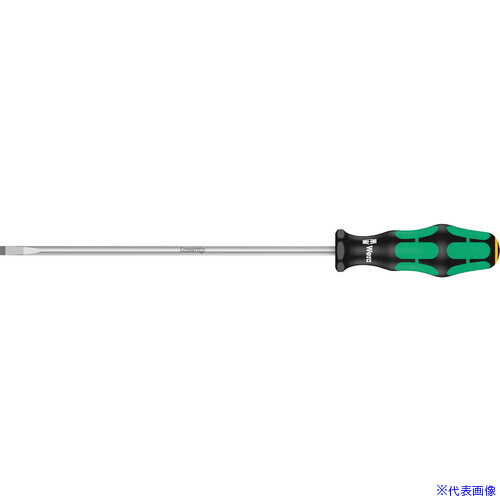 オレンジブック トラスコ中山　TRUSCOWera(ヴェラ) 335 マイナスドライバー 5.5X200 〔品番:110008〕[ 注番:8363388]特長●先端のレーザーチップにより、ねじへの食いつきに優れています。●ハンドル下部が六角...