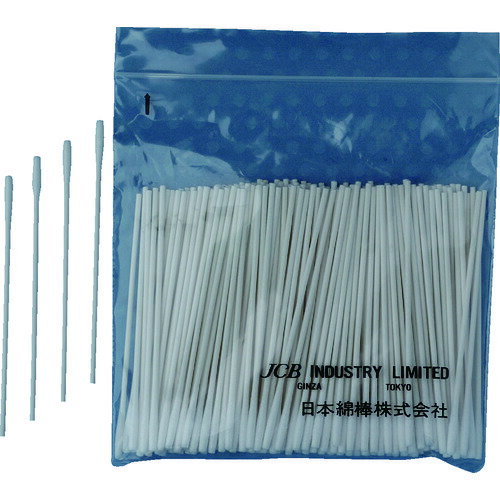 オレンジブック トラスコ中山　TRUSCOJCB 工業用綿棒P752S 〔品番:P752S〕[ 注番:8364411]特長●綿球は独自の長繊維を巻き付け、リントが出にくい構造です。●全長約75ミリ、綿棒先端径約2.5ミリですので狭い部分の清...