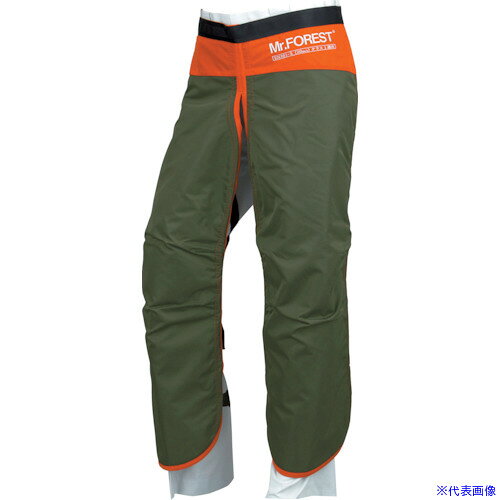 オレンジブック トラスコ中山　TRUSCOMAX Mr.FOREST 防護チャップス オリーブ LLサイズ 〔品番:MT536OLLL〕[ 注番:8365409]特長●膝部を包み込む「ラウンドカット」など、独自の設計で作業を快適にします。●...