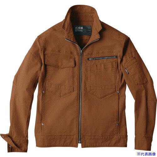 オレンジブック トラスコ中山　TRUSCOXEBEC ブルゾン2170-58-M ウォルナッツ 〔品番:217058M〕[ 注番:8365988]特長●両脇内ポケット仕様で左内ポケットにはタブ付で落ちにくい仕様です。●裾部分には金属製の尾錠...