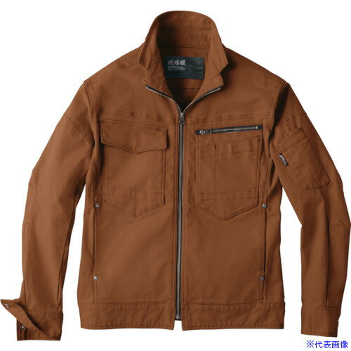 オレンジブック トラスコ中山　TRUSCOXEBEC ブルゾン2170-58-3L ウォルナッツ 〔品番:2170583L〕[ 注番:8365991]特長●両脇内ポケット仕様で左内ポケットにはタブ付で落ちにくい仕様です。●裾部分には金属製の...