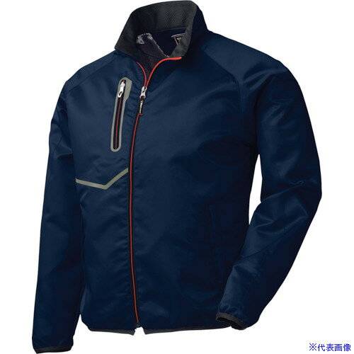 オレンジブック トラスコ中山　TRUSCOXEBEC 軽防寒ブルゾン162-10-L 紺 〔品番:16210L〕[ 注番:8366359]特長●背当て部分は蓄熱保温素材を使用しています。●身頃裏には起毛トリコットを使用し、軽くても暖かい防寒...