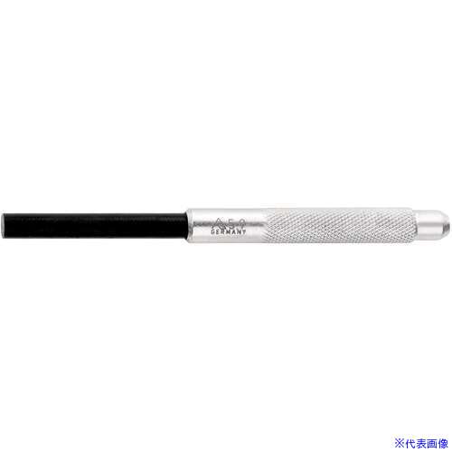 オレンジブック トラスコ中山　TRUSCORENNSTEIG 平行ピンポンチ ガイドスリーブ付 5.9mm 〔品番:4570595〕[ 注番:8366550]特長●高品質の鋼材を使用したスリーブガード付きの平行ピンポンチです。●スリーブ部分...