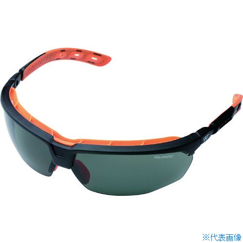 オレンジブック トラスコ中山　TRUSCOミドリ安全 サングラス仕様 保護メガネ VD−203偏光 〔品番:VD203HENKOU〕[ 注番:8366804]特長●紫外線、眩しさ、反射光のギラつきから眼を守ります。●鼻パッドが3段階で角度調...