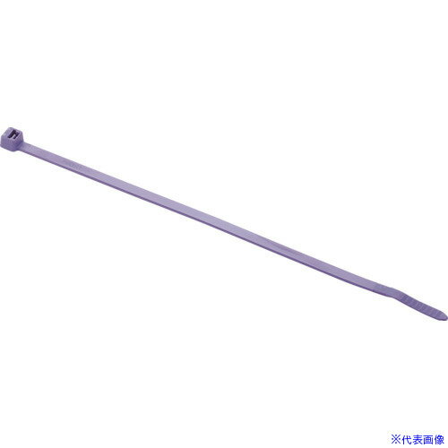 オレンジブック トラスコ中山　TRUSCOPANDUIT ナイロン結束バンド 紫 (1000本入) 〔品番:PLT1MM7〕[ 注番:8367454]特長●幅広く使用できる汎用性の高い標準タイプのナイロン結束バンドです。●色分け、識別に最適...