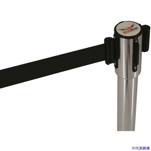 オレンジブック トラスコ中山　TRUSCOWRITEBEST ベルトパーテーション 黒 〔品番:QP33BK〕[ 注番:8369049]特長●スタンダードタイプのベルトパーテーションです。仕様●ベルト長さ(m)：1.9●ベルト色：ブラック●...