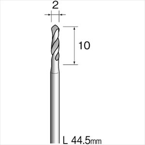 オレンジブック トラスコ中山　TRUSCOMinimo スチールドリル φ2 (10本入) 〔品番:KA1016〕[ 注番:8373702]特長●折れにくい高靭性素材を使用しています。（スチール）　●優れた剛性と適度な靭性を兼ね備えています...