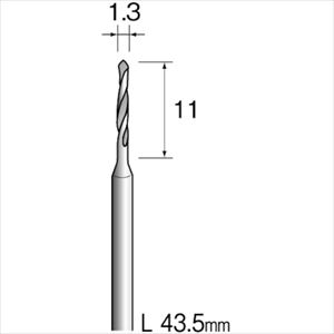 オレンジブック トラスコ中山　TRUSCOMinimo ハイスピードスチールドリル φ1.3 (10本入) 〔品番:KA1119〕[ 注番:8373714]特長●折れにくい高靭性素材を使用しています。（スチール）　●優れた剛性と適度な靭性を...