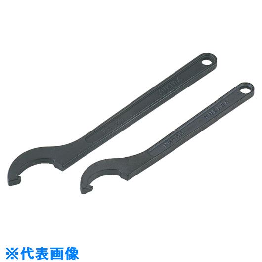 オレンジブック トラスコ中山　TRUSCOユキワ フックスパナ 〔品番:FS76〕[ 注番:8376704]特長●SGC32・NDC32用フックスパナです。仕様仕様2●フックスパナ材質/仕上●全体:機械構造用炭素鋼セット内容/付属品注意原産...