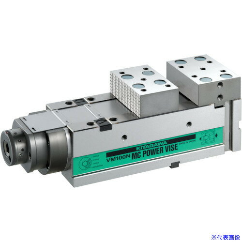 オレンジブック トラスコ中山　TRUSCO北川 MCパワーバイス100mm 〔品番:VM100N〕[ 注番:8378019]特長●加工ワークに合わせて、垂直取付け、側面取付け、内張り把握が可能です。●ボディには吸振性の高い鋳鉄を採用していま...