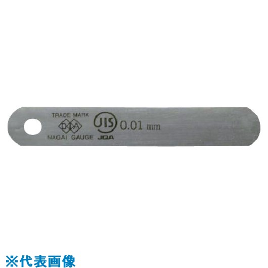 オレンジブック トラスコ中山　TRUSCODIA JIS規格すきまゲージリーフ 0.01X75A型 〔品番:75A0.01〕[ 注番:8380625]特長●他の測定器では測り得ない微細な二平面の間隔を簡単にかつ正確に検査することができます。...
