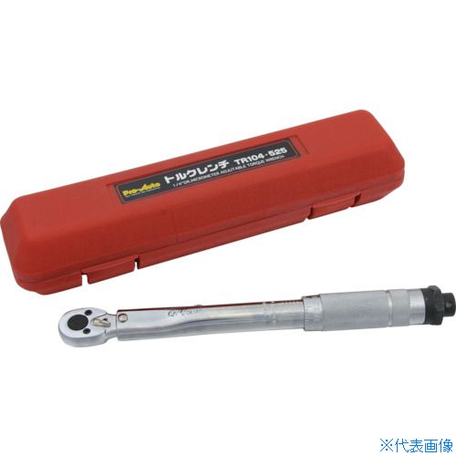 オレンジブック トラスコ中山　TRUSCOスエカゲ トルクレンチ1/4 〔品番:TR104525〕[ 注番:8384881]特長●スパークプラグやシリンダーヘッドボルトの締め付け作業に最適です。用途●スパークプラグやシリンダーヘッドボルトの...