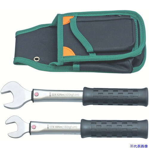 オレンジブック トラスコ中山　TRUSCOAsada トルクレンチ2本セット 新冷媒用 〔品番:XP714〕[ 注番:8384939]特長●フレアナットの締め付け不足による冷媒漏れ、締め付けすぎによるフレア部破損を防止します。●校正証明書付...