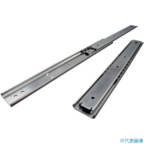 オレンジブック トラスコ中山　TRUSCOアキュライド シングルスライドレール660.4mm 〔品番:C20326〕[ 注番:8489241]特長●ボールベアリングを採用した精密スライドレールです。●全開時一度ストップし、さらに強く引くと引...