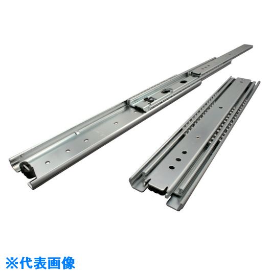 オレンジブック トラスコ中山　TRUSCOアキュライド ダブルスライドレール558.8mm 〔品番:C330322〕[ 注番:8489352]特長●ボールベアリングを採用した精密スライドレールです。●全開時および全閉時の金属音を軽減します。...