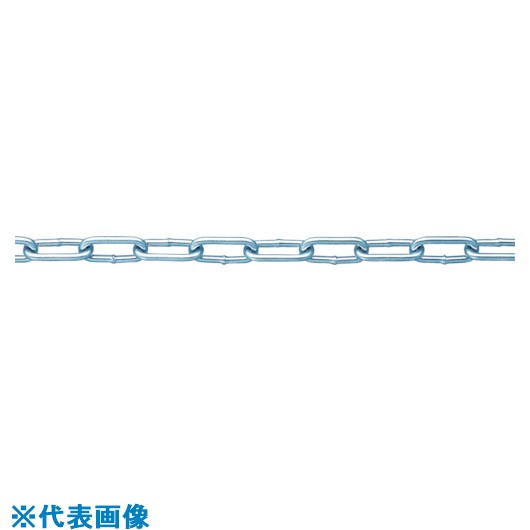 オレンジブック トラスコ中山　TRUSCOニッサチェイン 鉄ユニクロ溶接リンクチェイン 3mm×30m 〔品番:IW30UC〕[ 注番:8490384]特長●ベーシックな形状で溶接を施しており、安価で安定した強度があります。用途●間仕切り・...