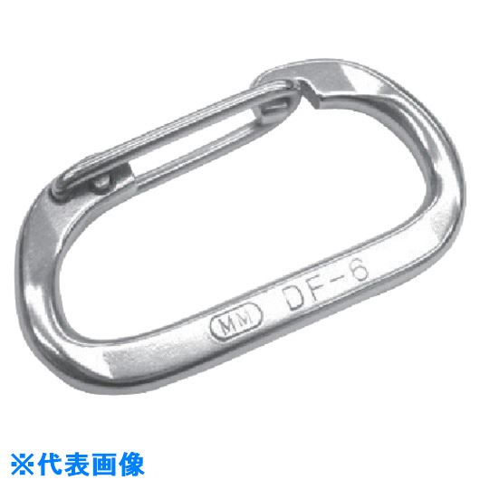 オレンジブック トラスコ中山　TRUSCO水本 ステンレス Dフック 長さ64mm 〔品番:B1474〕[ 注番:8490800]特長●開口部が大きく使用しやすいジョイント金具です。●ばね状のリング部をたおす（押す）ことで、開閉できます。用...