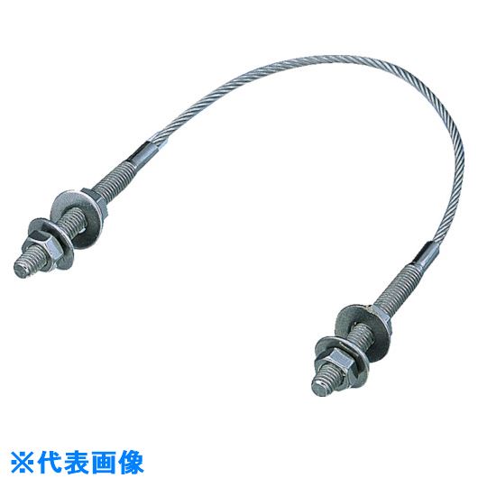 オレンジブック トラスコ中山　TRUSCO水本 ステンレス ワイヤーUボルト 捻子径Mー5 使用荷重0.29kN 全長215mm 〔品番:B1489〕[ 注番:8490804]特長●U型の形に曲げて使用することにより、壁面や床面にパイプ等を...