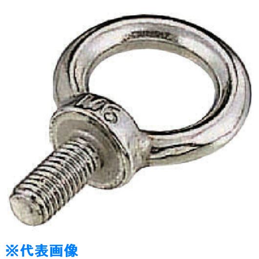オレンジブック トラスコ中山　TRUSCO水本 ステンレス アイボルトミリネジ 捻子径M-3 〔品番:IB3M〕[ 注番:8491577]特長●ボルトの頭部がリング状になっているので、ロープ・鎖・ワイヤー等を通して使用できます。用途●機械器...