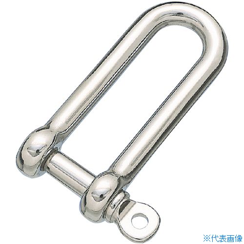 オレンジブック トラスコ中山　TRUSCO水本 ステンレス ロングネジシャックル 長さ96mm 内幅24mm 〔品番:SPL12〕[ 注番:8492799]特長●L寸法が従来のシャックルの2倍の長さなので、用途が広がります。用途●チェーン・...