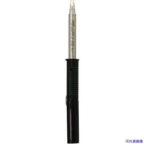 オレンジブック トラスコ中山　TRUSCOグット 交換コテ先(RX−8シリーズ) こて先幅2.4mm 〔品番:RX80HRT2.4D〕[ 注番:8496989]特長●RX8シリーズの交換こて先です。仕様●適合機種：RX-802、822、85...