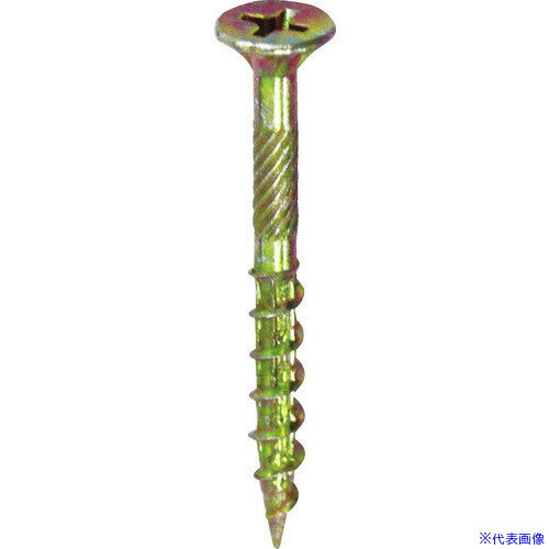 オレンジブック トラスコ中山　TRUSCODAIDOHANT HC 強硬突破ビス 4.2×40 120本 〔品番:10176939〕[ 注番:8498857]特長●堅木用ビスです。●ローレット加工が堅い木材も強硬突破します。仕様●寸法(mm...