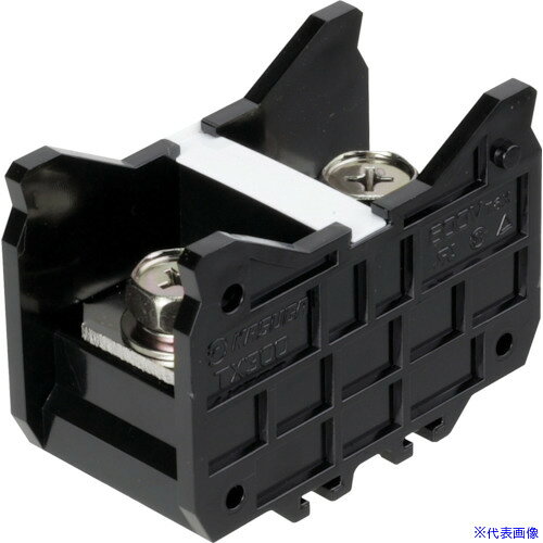 オレンジブック トラスコ中山　TRUSCOTX300 〔品番:TX300〕[ 注番:8500064]特長●海外規格取得UL、CSA、TUV、CEとグローバル対応品です。用途●電源・中継端子台として。仕様●色：ブラック●長さ(mm)：86●幅...