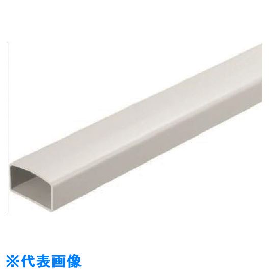 オレンジブック トラスコ中山　TRUSCO未来 モールダクト(パイプ型)屋外用 〔品番:MDHP70M〕[ 注番:8501688]特長●カバーとベースが一体なので見栄えもよく、内面に凹凸がないので光配線等の細いケーブルを施工する場合に最適で...