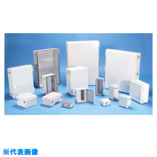 オレンジブック トラスコ中山　TRUSCOタカチ 防水・防塵ボックス ホワイトグレー 400×600×231 〔品番:BCAP406023G〕[ 注番:8502712]特長●保護等級IP65の開閉式ボックスでメンテナンスが容易なタイプです。...