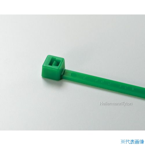 オレンジブック トラスコ中山　TRUSCOTYTON カラータイ 幅4.8×長さ251mm 屋内使用 (100本入) 〔品番:T60SGRN〕[ 注番:8503959]特長●カラフルなバリエーションの結束バンドです。●電線束の分類、区別がひ...