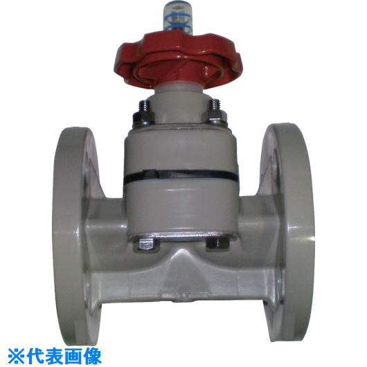 オレンジブック トラスコ中山　TRUSCOエスロン ダイヤフラム 本体:PP 隔膜:PTFE 10Kフランジ100A 〔品番:DPPF1H〕[ 注番:8506040]特長●樹脂製のダイヤフラムバルブです。●酸性またはアルカリ性の薬品や海水で...