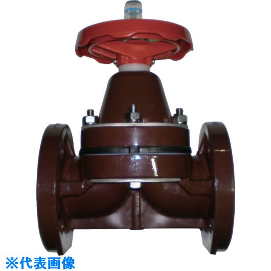 オレンジブック トラスコ中山　TRUSCOエスロン ダイヤフラム 本体:HT 隔膜:EPDM 10Kフランジ 65A 〔品番:DTEF65〕[ 注番:8506054]特長●樹脂製のダイヤフラムバルブです。●酸性またはアルカリ性の薬品や海水で...