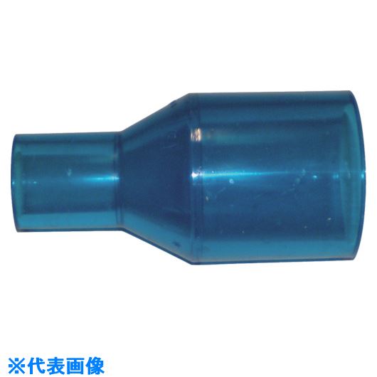 オレンジブック トラスコ中山　TRUSCOエスロン HI継手 透明ブルー ソケット 25×20 〔品番:EHIS251〕[ 注番:8506114]特長●継手が透明ブルーのため、エスロン接着剤NO83S（白）を使用する事で、施工後に塗布の有無...