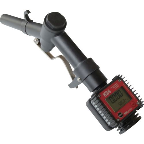 オレンジブック トラスコ中山　TRUSCOアクアシステム 水用流量計付樹脂製手動ガンノズル 〔品番:GNPP25K24〕[ 注番:8509832]特長●タービンデジタル方式の電池式流量計（TB-K24-FM）と手動ガンノズル（GN-PP25...