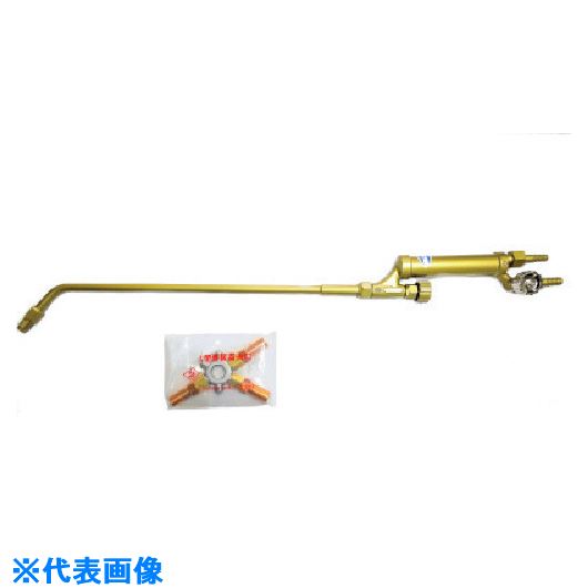 オレンジブック トラスコ中山　TRUSCO千代田 2号集中加熱器(火口3本付) 〔品番:LBH〕[ 注番:8513262]特長●安定した品質と、軽量で使い易く、安全性が高い製品です。用途●ろう付け、点加熱、線上加熱に。仕様●加工板厚(mm)...