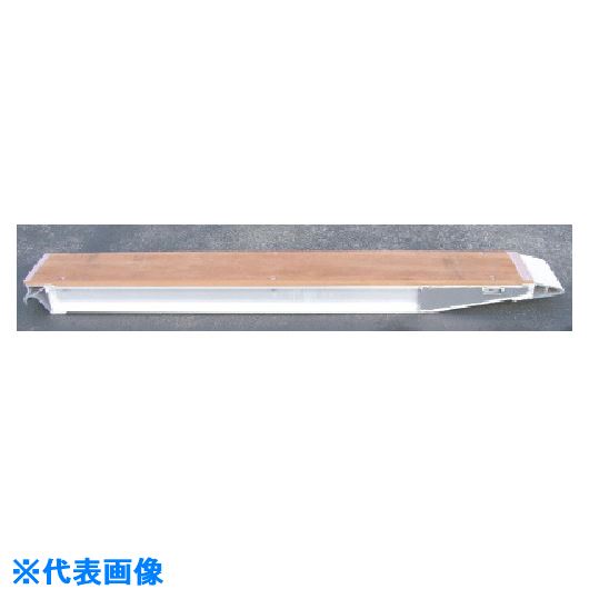 オレンジブック トラスコ中山　TRUSCO昭和 KB型アルミブリッジ2個1組 有効幅300mm 有効長2200mm 〔品番:KB2203015〕[ 注番:8515375]特長●鉄クローラの建設機械用として最適です。仕様●最大使用質量(kg/...