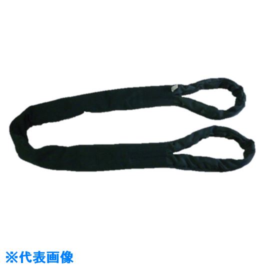 オレンジブック トラスコ中山　TRUSCOTESAC ブルースリングソフトE形(両端アイタイプ)18t用×5m 〔品番:TBSE18TX5M〕[ 注番:8519197]特長●しなやかで吊り荷にジャストフィットします。●傷つきやすいワークの吊...